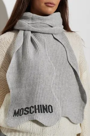 Moschino Scarf With Logo