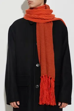 Moschino Scarf With Fringes