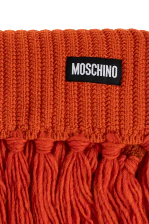 Moschino Scarf With Fringes