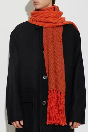 Moschino Scarf With Fringes