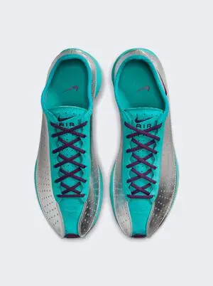 Nike Air Superfly Sneakers Metallic Silver And Cabana
