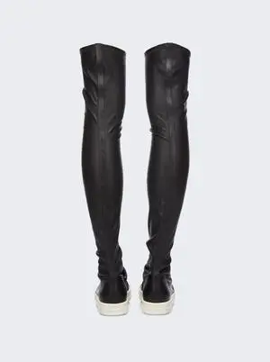 Rick Owens Tower High Stocking Sneakers