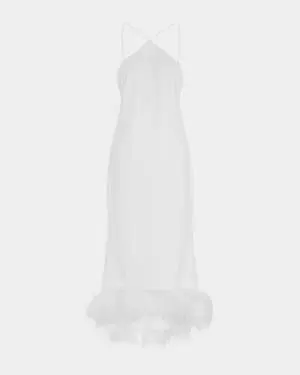 16Arlington Ade Midi Dress - White