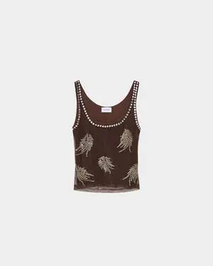 16Arlington Esha Top - Chocolate