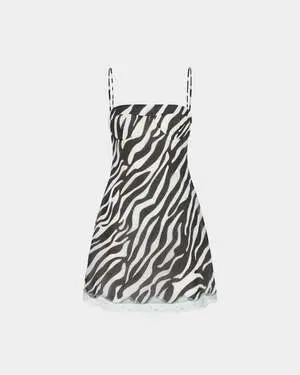 16Arlington Connie Mini Dress - Zebra