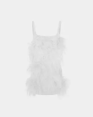 16Arlington Polly Mini Dress - White