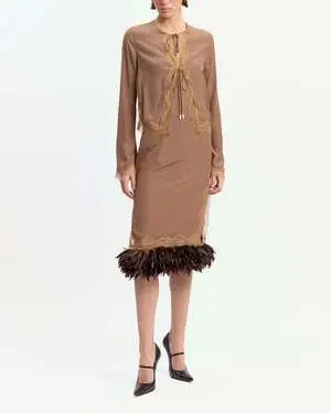 16Arlington Velino Midi Skirt