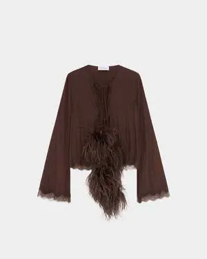 16Arlington Anvi Cardigan - Satin