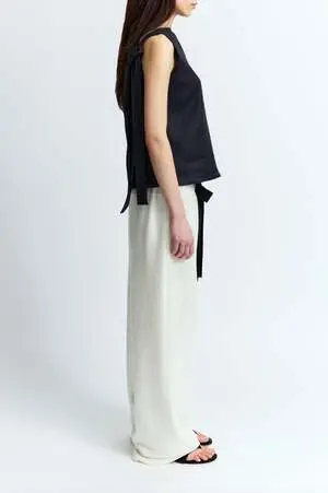 16Arlington Ziella Top With Tie Detail