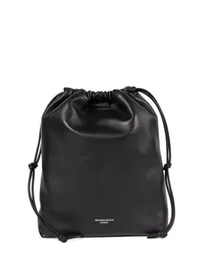ANN DEMEULEMEESTER Backpack Soft Bucket Bag "philippa - Black