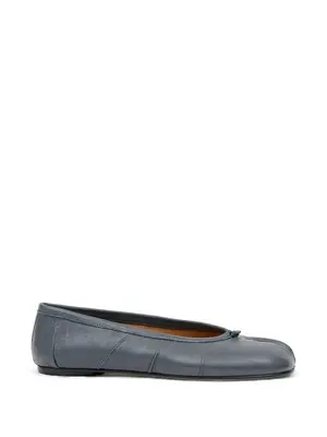 MAISON MARGIELA Ballet Flat Leather "tabi - Gray