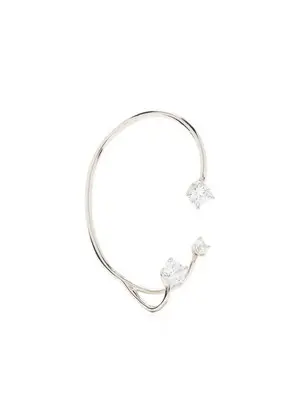 PANCONESI Earrings Three Point Ear Cuff - Metallic