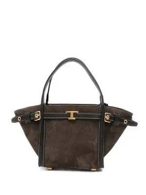 TOD`S Handbag Mini Shopping Bag "tim - Brown