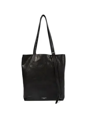 ANN DEMEULEMEESTER Shoulder Bag Leather "janek - Black