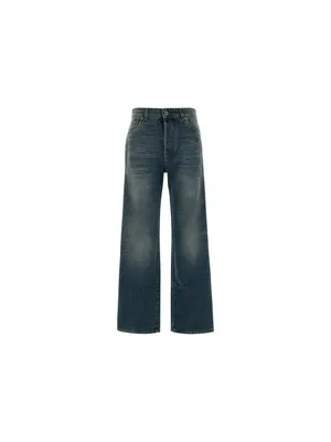 Miu Miu Five-pocket Denim Pants - Blue