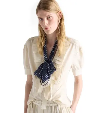 Prada Marocain Shirt