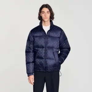 Sandro Water-repellent Cross-motif Puffer