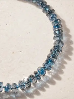 Jia Jia 14-karat Gold Topaz Necklace