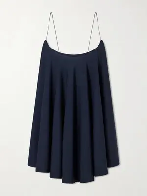 Jacquemus Le Haut Voile Open-back Jersey Top - Blue
