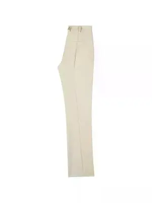 Patrizia Pepe Structured Straight-leg Trousers