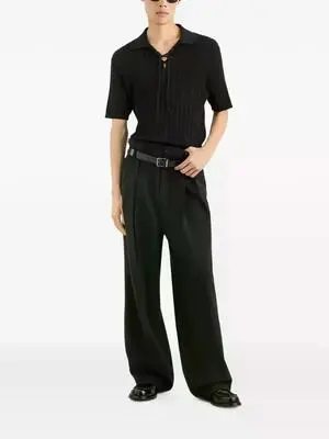 Dolce & Gabbana Cotton Serafino Polo Shirt