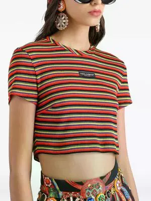 Dolce & Gabbana Striped Jersey T-shirt