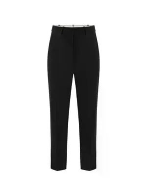Elisabetta Franchi Lightweight Crêpe-fabric Trousers