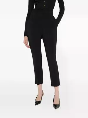 Elisabetta Franchi Lightweight Crêpe-fabric Trousers