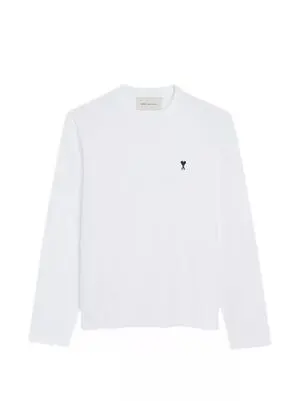 AMI Paris De Coeur Long-sleeve T-shirt - White