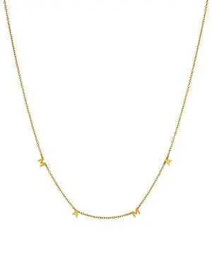 CRYSTALS AND CO Mini Mama Necklace - Gold