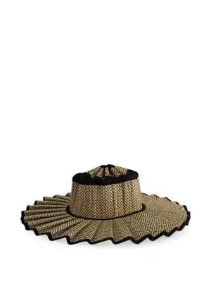 Lorna Murray Capri Textured-weave Hat