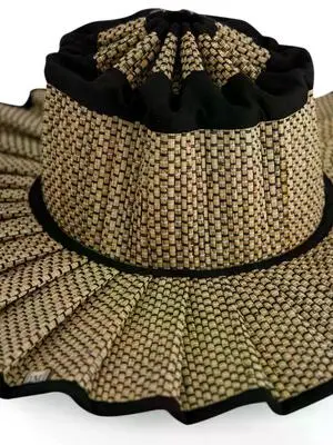 Lorna Murray Capri Textured-weave Hat