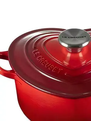 LE CREUSET Heart-shaped Lidded Casserole Dish - Red