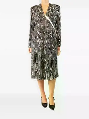 Jenny Packham Embellished Midi Dress
