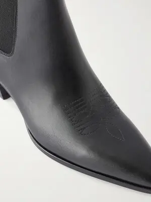 NILI LOTAN Joplin Leather Ankle Boots