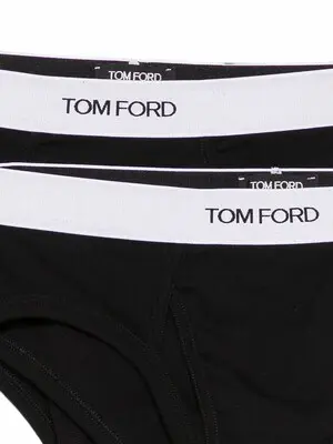 TOM FORD Pack Of 2 Briefs - Black