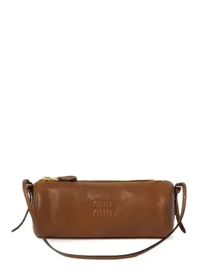 Miu Miu Nappa Pouch - Brown