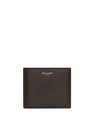Saint Laurent East/west Paris Smooth Leather Wallet