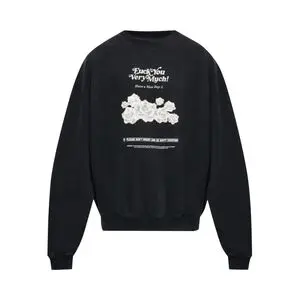 Vetements Fu Very Much Sweatshirt 'washed - Black