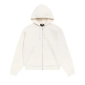 StÜssy Textured Zip Hooded Sweater