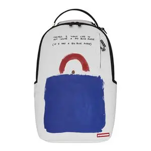 SPRAYGROUND Keith Haring Big Blue Purse Art Backpack - Multicolor
