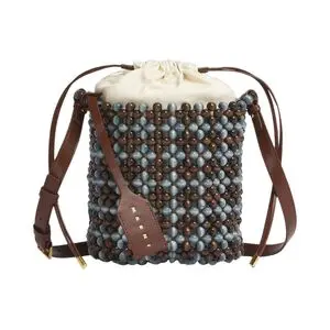 Marni Beaded Bucket Bag