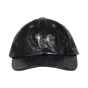 THUG CLUB Vintage Crocodile Cap - Black