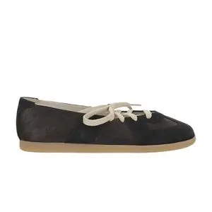 MAISON MARGIELA Wmns Replica Soft Laced Ballets - Black