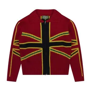DENIM TEARS Union Jack Zip Sweater