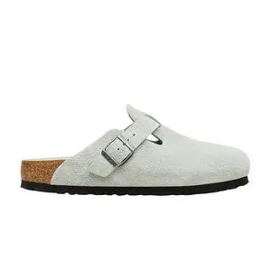 BIRKENSTOCK Boston Soft Footbed Narrow Sandal 'pure Sage - Green