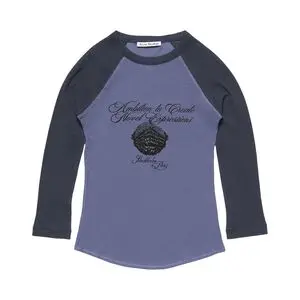 Acne Studios Long-sleeve T-shirt 'denim - Blue