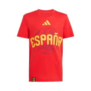 Adidas Fifa World Cup 26 Spain T-shirt Gs 'vivid - Red