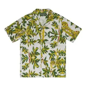DENIM TEARS Mountain Button-up T-shirt - White