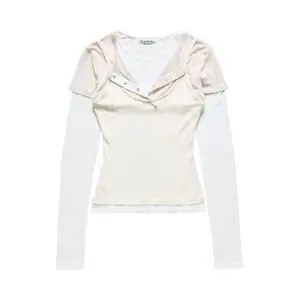 Acne Studios Layered Long-sleeve /off - White